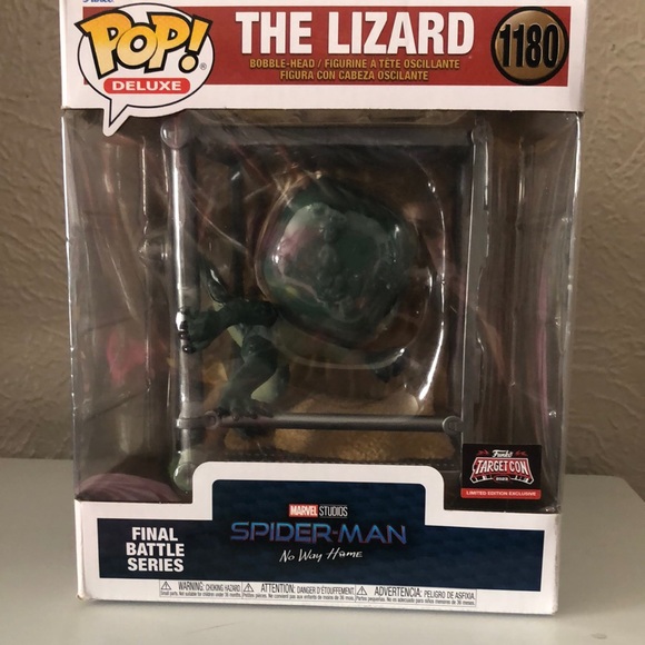 Funko | Toys | Funko Pop Deluxe The Lizard In Green And Black | Poshmark